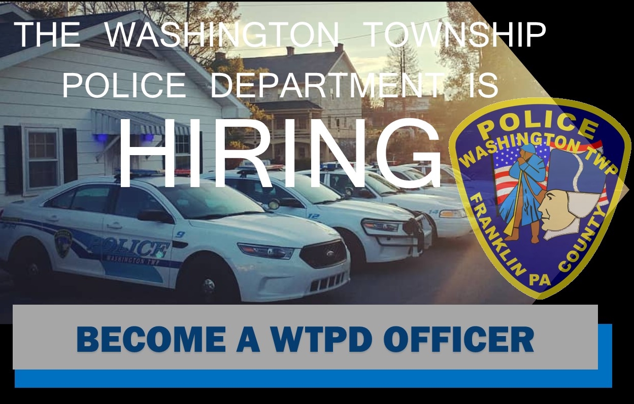 Washington Township Franklin County Pa Pa Police Jobs Certified