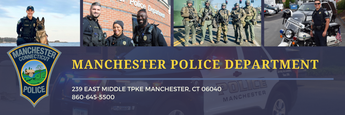 Manchester CT Police Department | PoliceApp