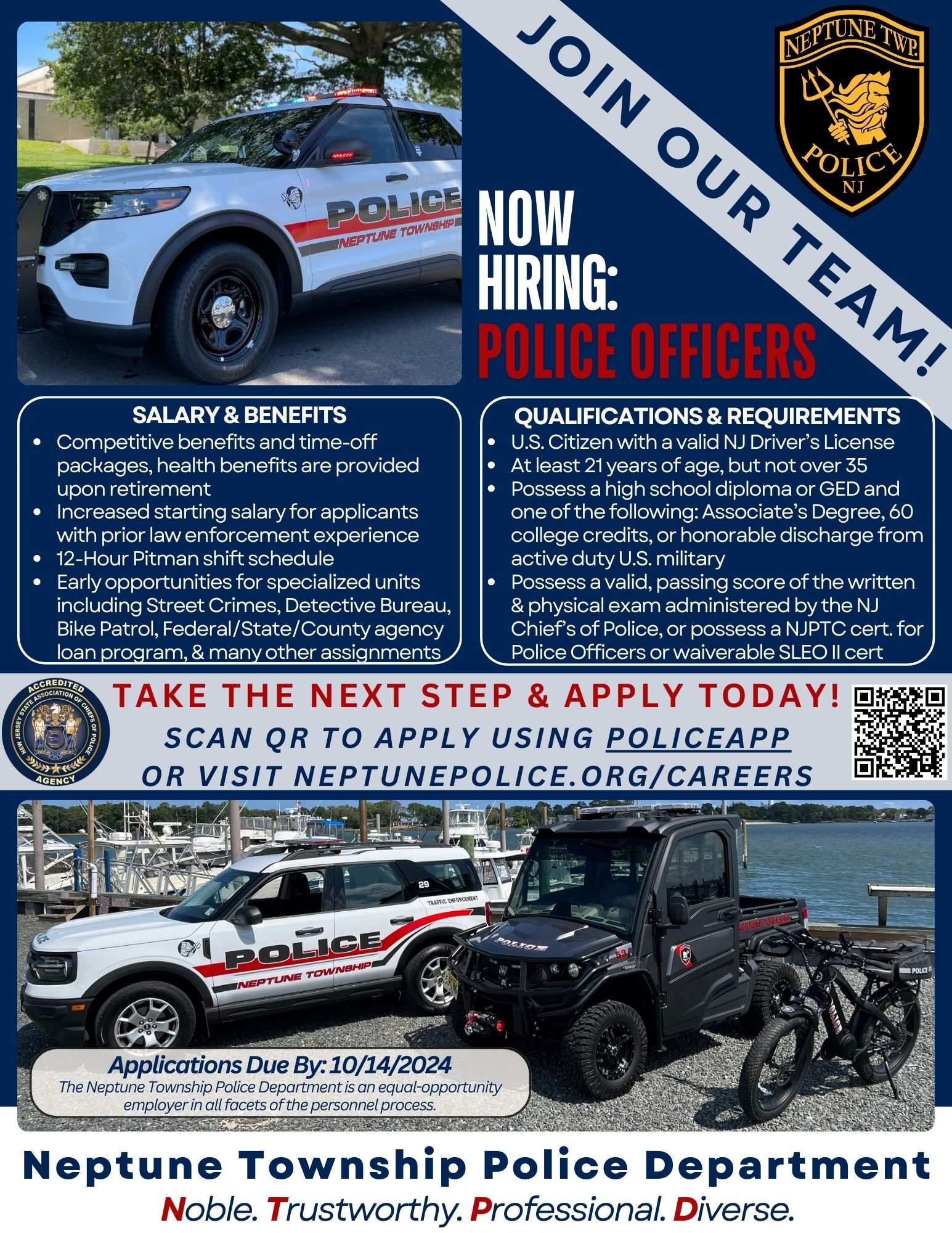 Neptune Township NJ Police Department | PoliceApp
